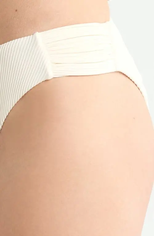 Sanctuary Side Tab Hipster Bikini Bottoms - Cream