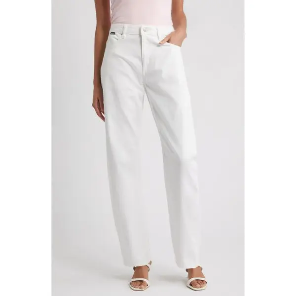BOSS Daelya Straight Leg Jeans - Ntural