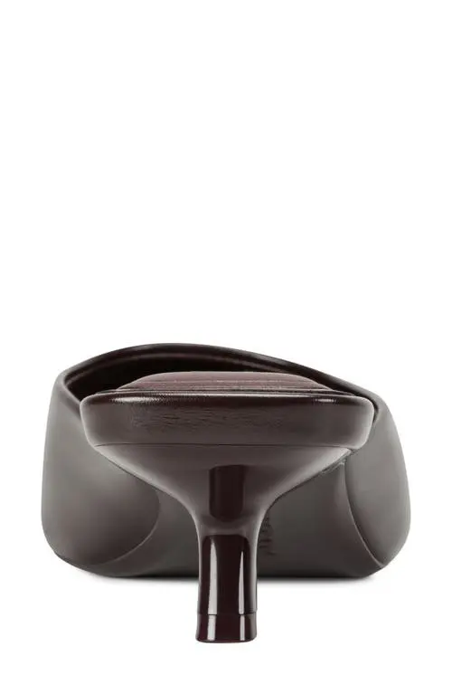 Dkny Nabil Pointed Toe Kitten Heel Mule - Sangria