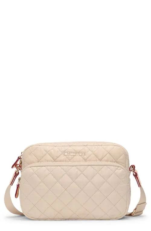Mz Wallace Quilted Nylon Camera Bag - Buff 2