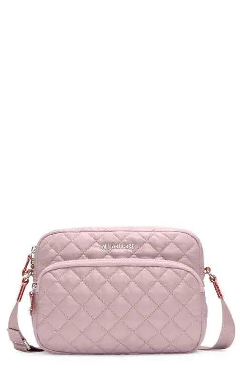 Mz Wallace Quilted Nylon Camera Bag - Quail