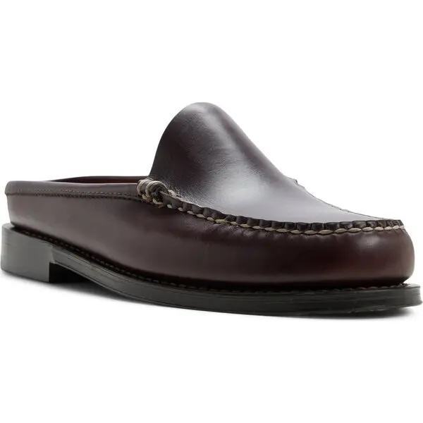 G.H.BASS Beaumont Loafer Mule - Brown