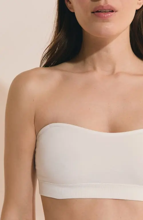 ETAM Amande Convertible Bandeau Bra - Ecru