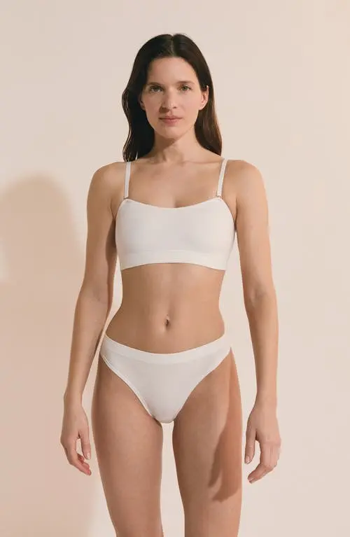 ETAM Amande Convertible Bandeau Bra - Ecru