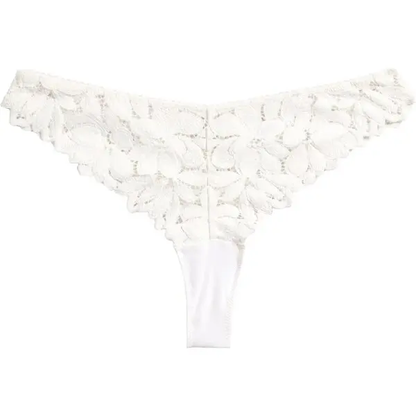 ETAM Celeste Tanga - White