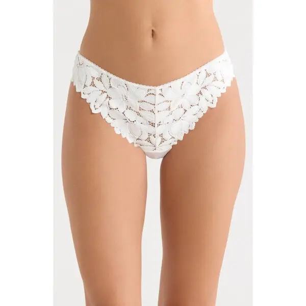 ETAM Celeste Tanga - White