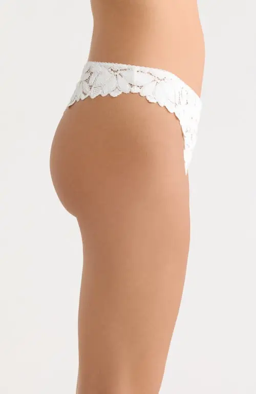 ETAM Celeste Tanga - White
