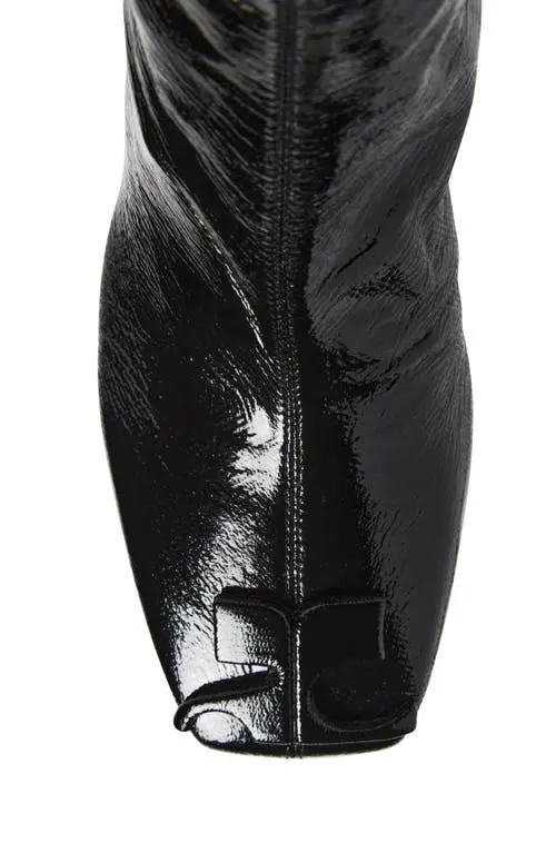 COURREGES Re-edition Vinyl Ankle Boot