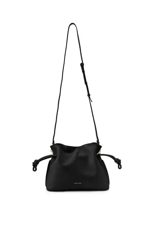 ESIN AKAN Midi Emma Convertible Tote - Black