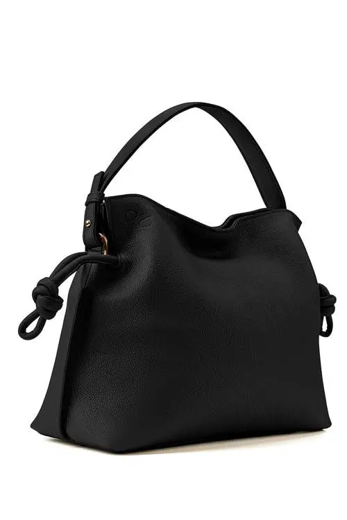 ESIN AKAN Midi Emma Convertible Tote - Black