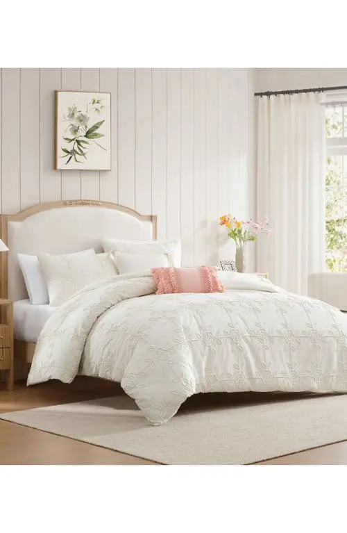 PERI HOME Trellis Rose Comforter & Pillow Shams Set