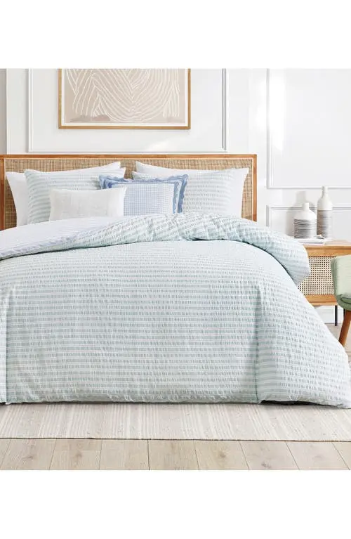 PERI HOME Seersucker Stripe Comforter & Pillow Shams Set