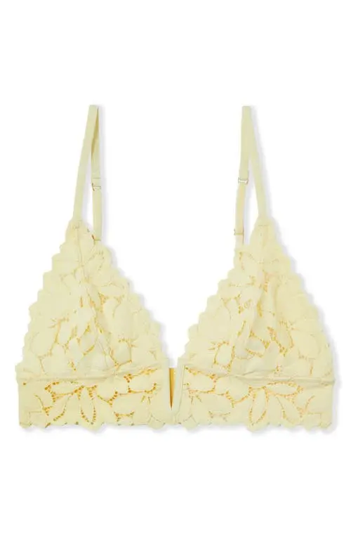 ETAM Celeste Triangle Bralette - Vanilla