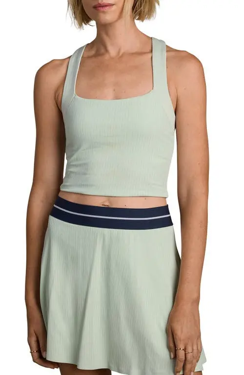 RHONE Lightspeed Court Longline Bra - Cool Mint