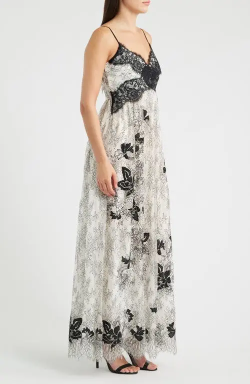 Kobi Halperin Lace Sleeveless Maxi Dress