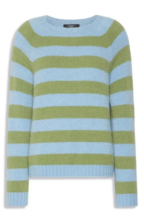 Max Mara Hiacchi Stripe Crewneck Sweater