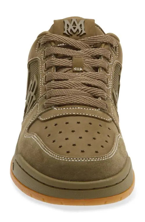 Amiri Classic Low Top Perforated Sneakers - Thyme