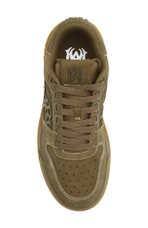 Amiri Classic Low Top Perforated Sneakers - Thyme