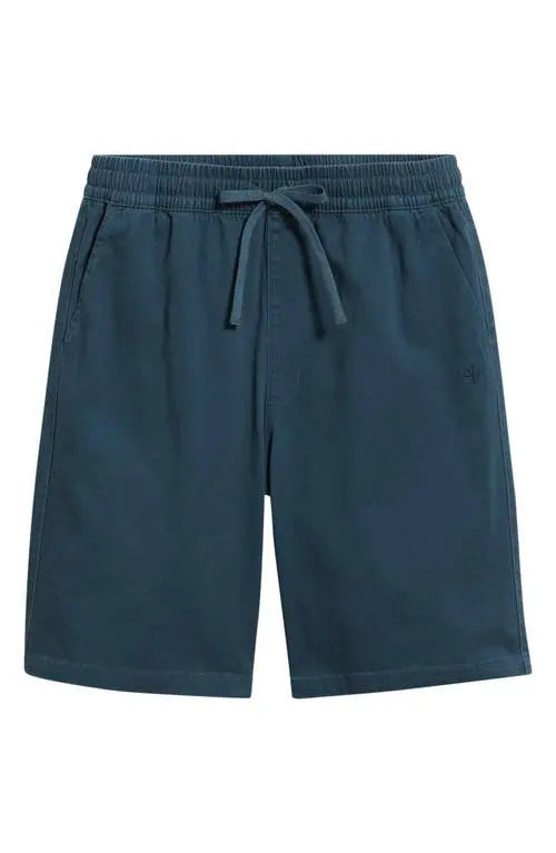 SANTO STUDIO Peninsula Cotton Twill Drawstring Bermuda Shorts