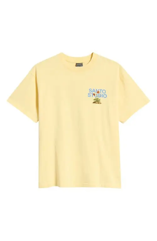 SANTO STUDIO Rooted In Love Cotton Graphic T-shirt