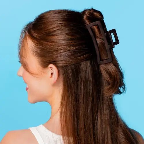 GIMME BEAUTY Thin Rectangle Claw Clip