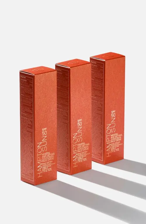 HAMPTON SUN Age-defying Spf 50 Mineral Face Crème