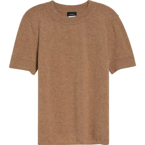 Akris Short Sleeve Cashmere Sweater