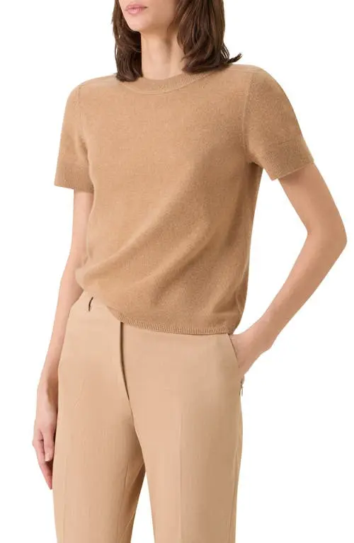 Akris Short Sleeve Cashmere Sweater