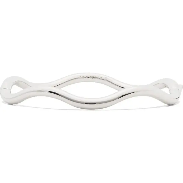 Kate Spade New York Wave Bangle Bracelet - Silver