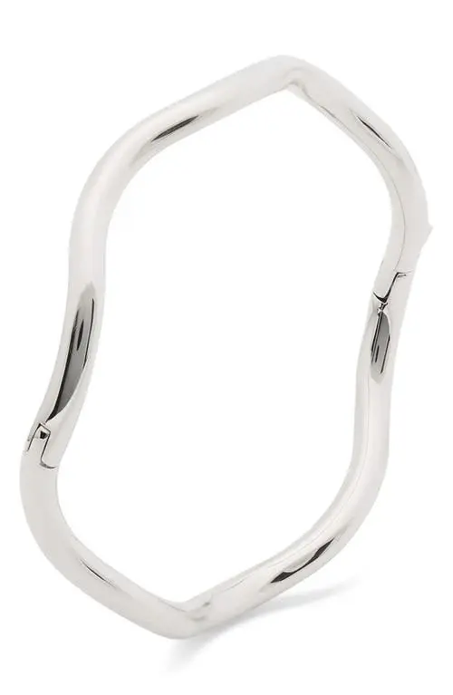 Kate Spade New York Wave Bangle Bracelet - Silver