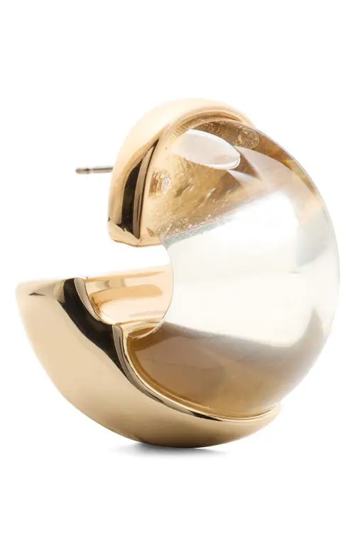 Kate Spade New York Glow Up Chunky Huggie Hoop Earrings