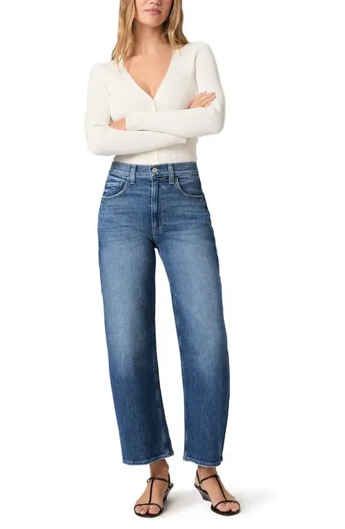 Paige Arellia High Waist Ankle Barrel Jeans