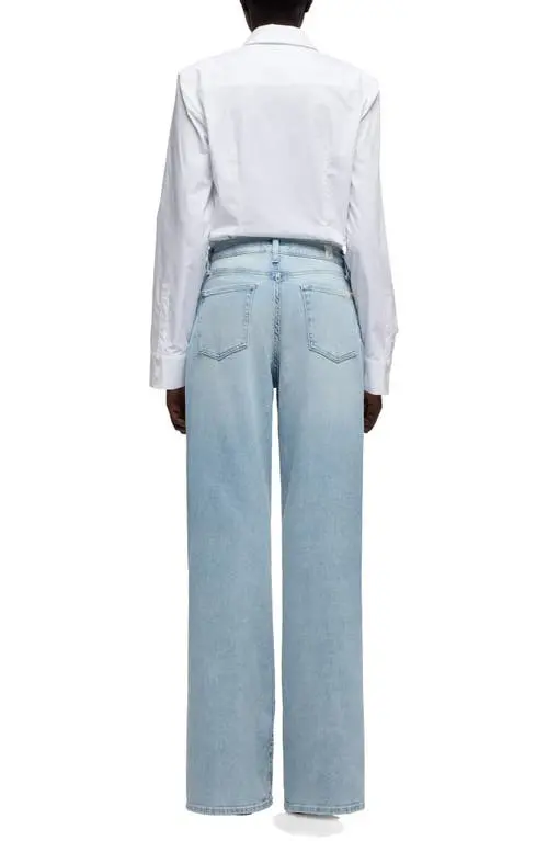 7 For All Mankind Lotta Tailorless Wide Leg Jeans