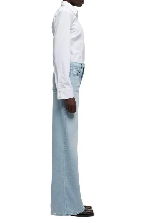 7 For All Mankind Tailorless Wide Leg Jeans