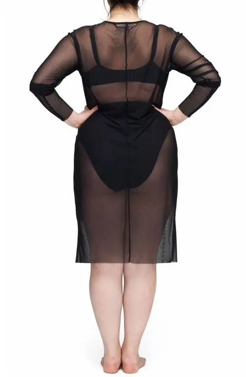 Universal Standard Thames Fog Sheer Dress