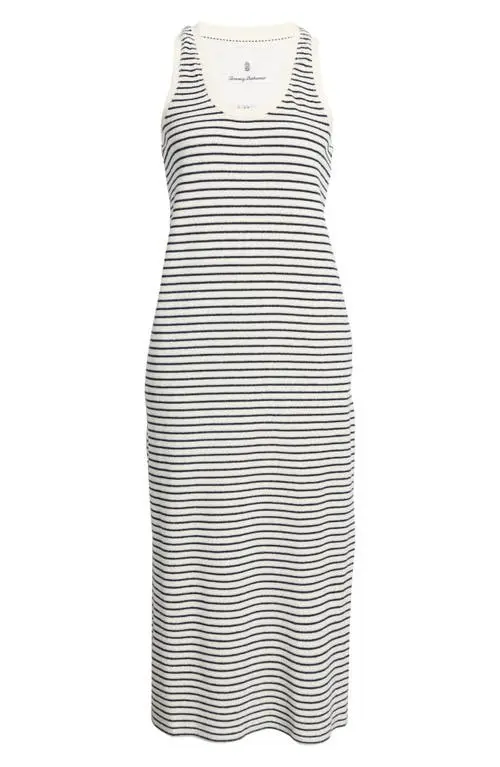 Tommy Bahama Suncoast Stripe Sleeveless Terry Midi Dress