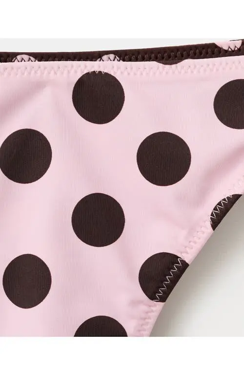Mango Reversible Polka Dot Bikini Bottoms