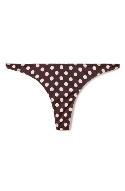 Mango Reversible Polka Dot Bikini Bottoms