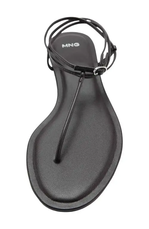 Mango Ankle Wrap Sandals