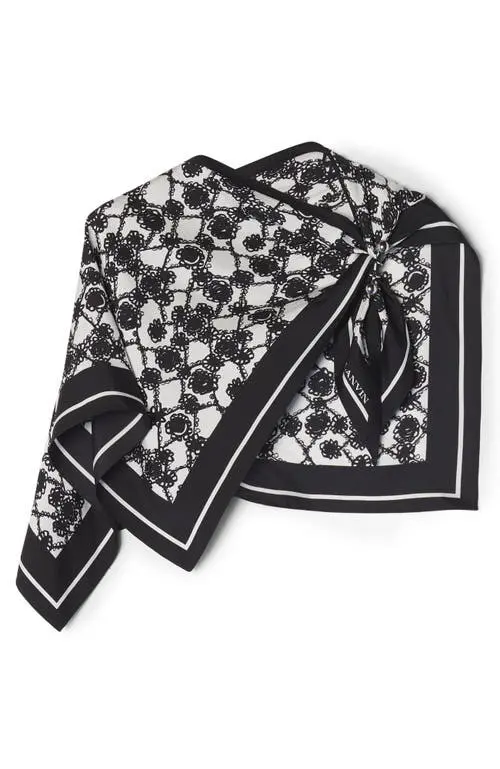 LANVIN Marguerite Motif Top With Jewelry Fastener