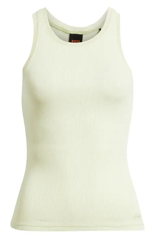 Hugo Boss Eplie Stretch Cotton Rib Tank