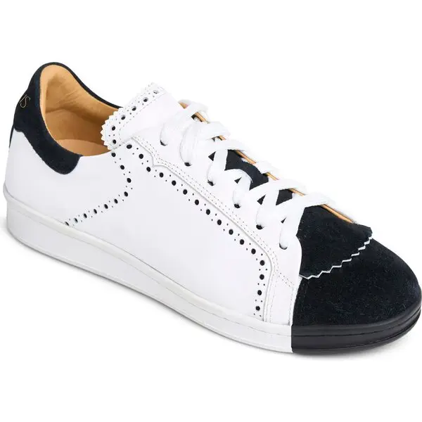 THE OFFICE OF US Elliot Leather Sneaker - Black