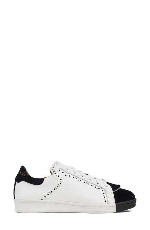 THE OFFICE OF US Elliot Leather Sneaker - Black