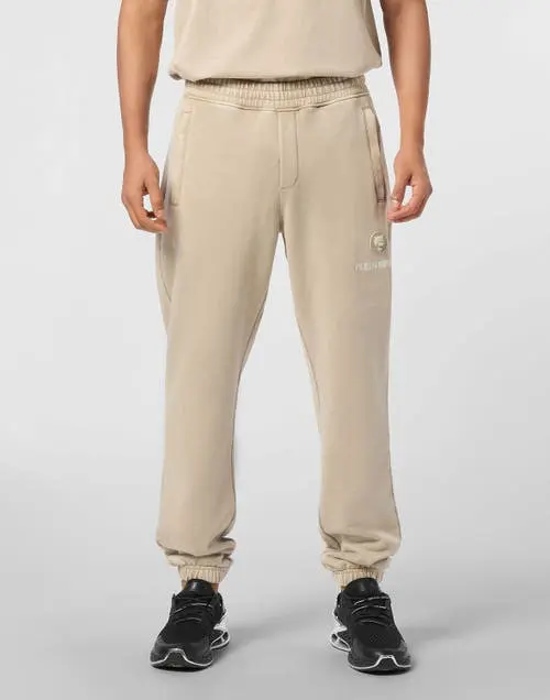 PLEIN SPORT Jogging Pants Cold Dye - Beige