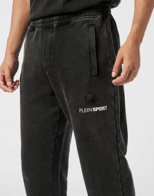 PLEIN SPORT Jogging Pants Cold Dye - Black