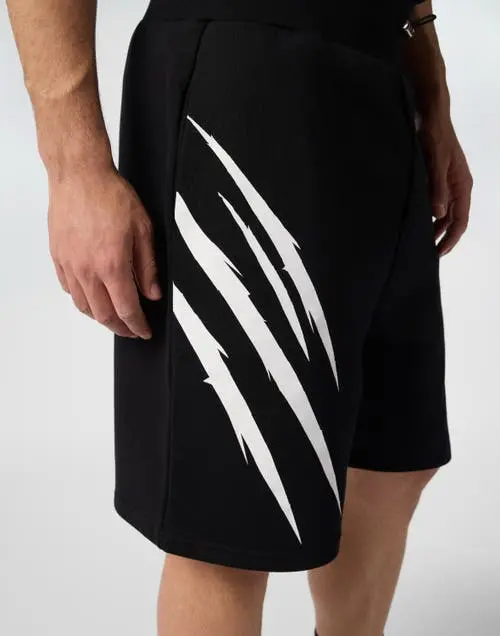 PLEIN SPORT Shorts Scratch - Black