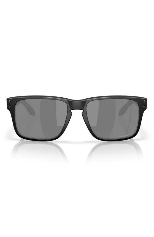 Oakley Holbrook S 53mm Polarized Square Sunglasses - Matte Black/prizm