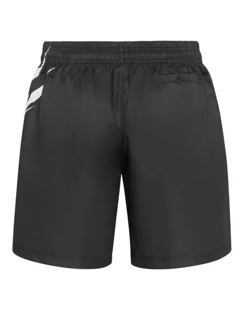 PLEIN SPORT Graphic Print Nylon Jogging Shorts - Black