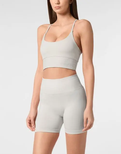 PLEIN SPORT Sport Bra - Grey