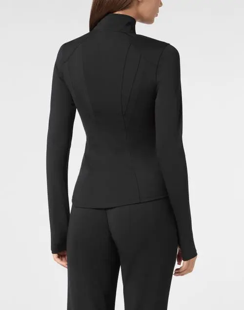 PLEIN SPORT Breathable Jogging Jacket Ls